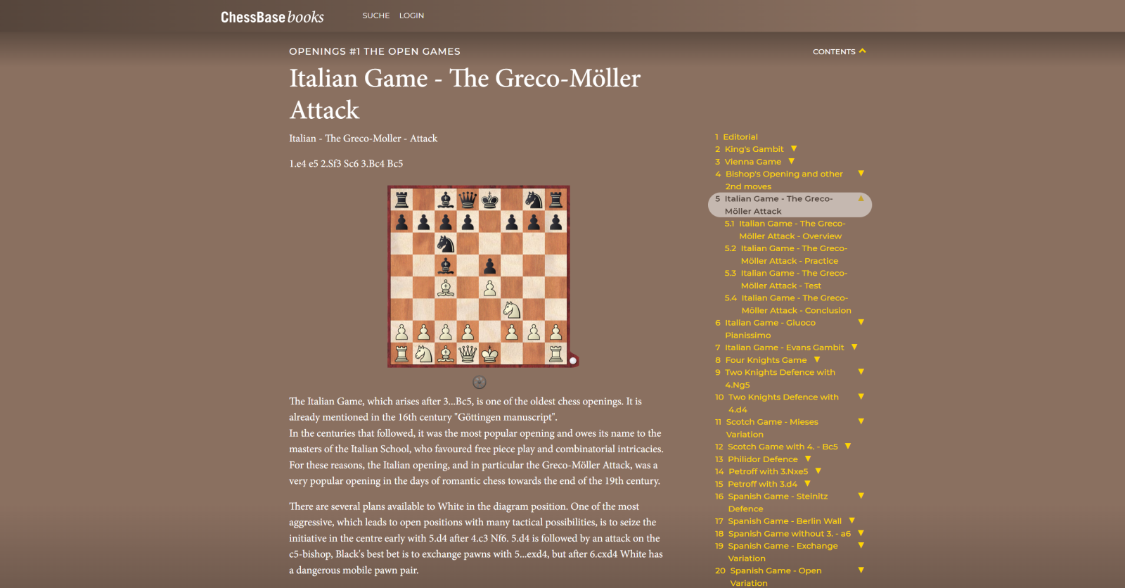 Openings #01: The Open Games - 1. e4 e5 (Updated Web-Version) | ChessBase